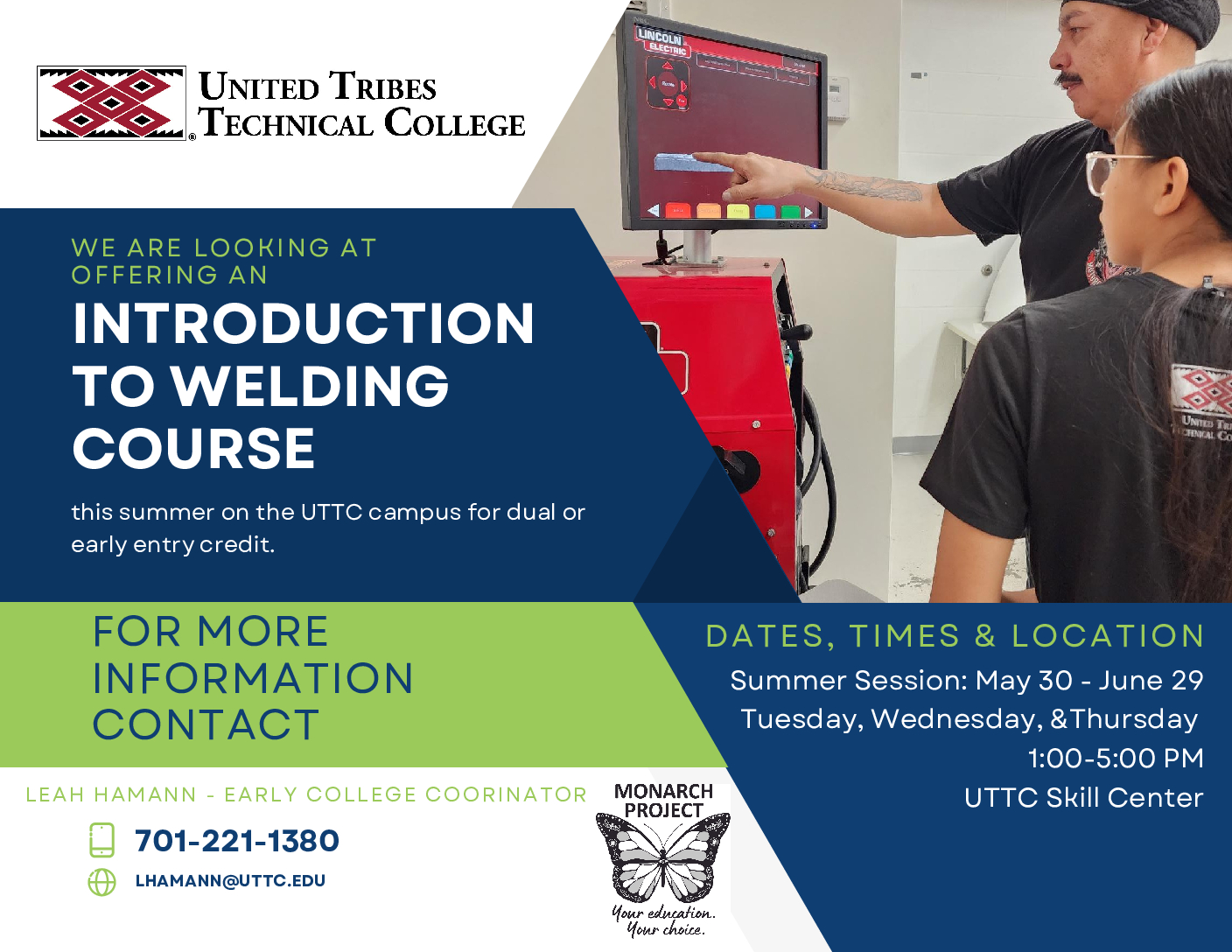 Early College Summer Course Opportunity: Introduction to Welding ...