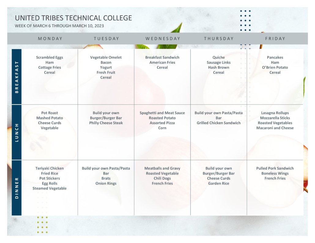 UTTC Dining Room - United Tribes Technical College