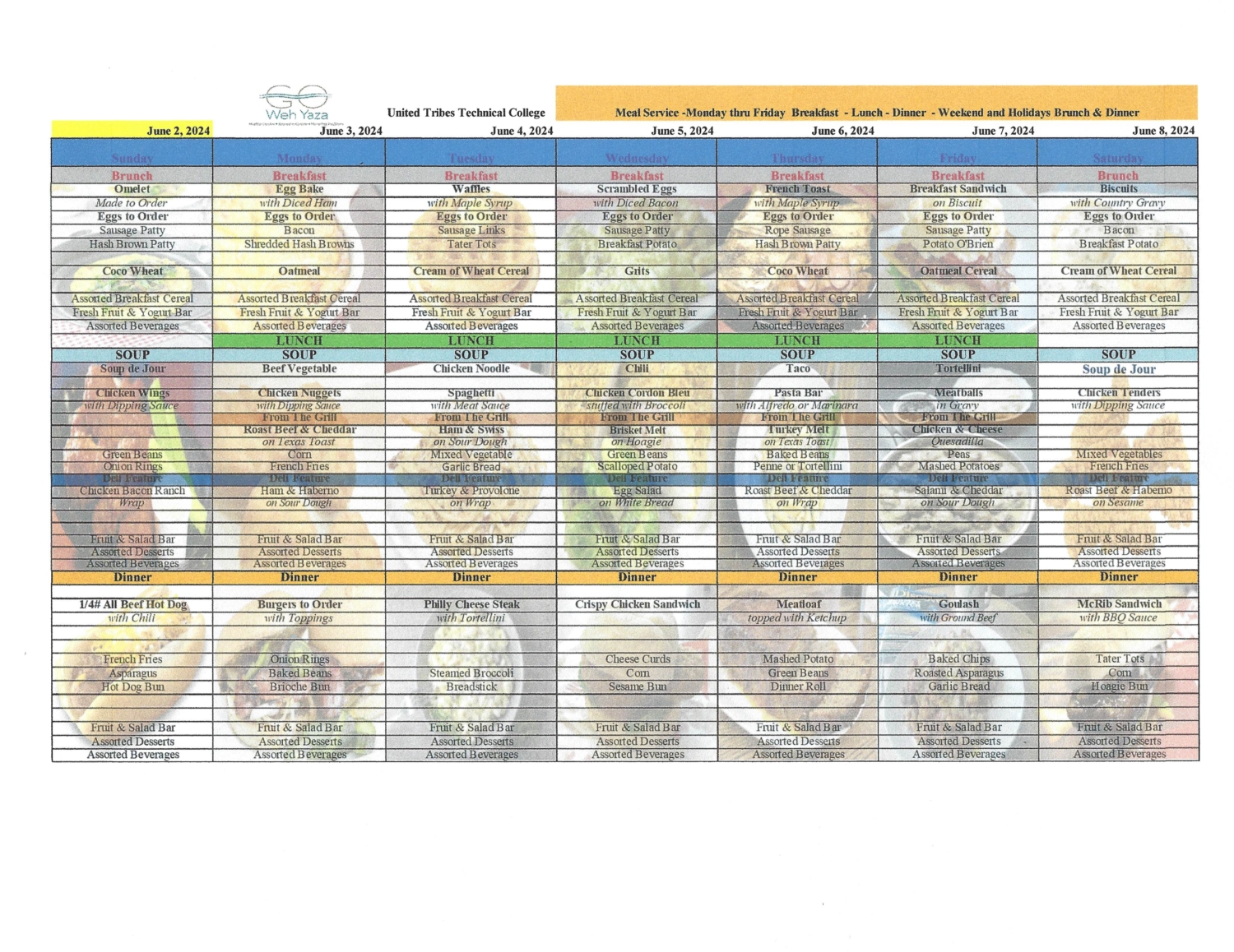 UTTC Dining Room - United Tribes Technical College