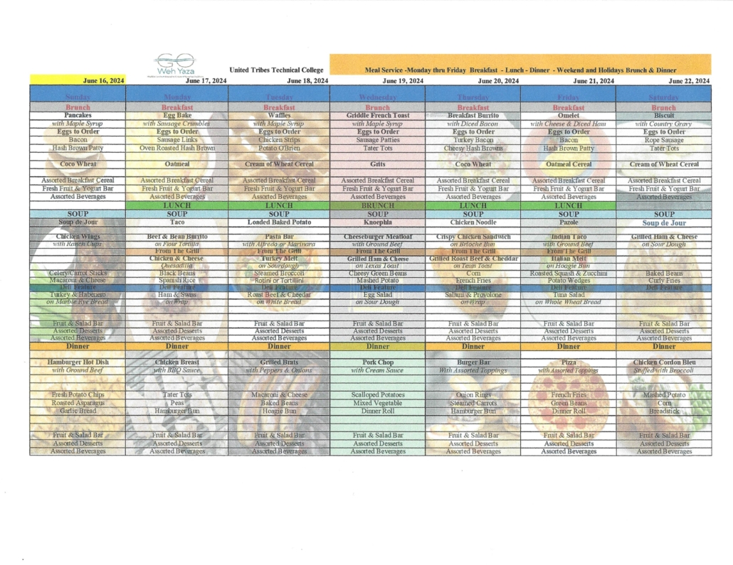 UTTC Dining Room - United Tribes Technical College