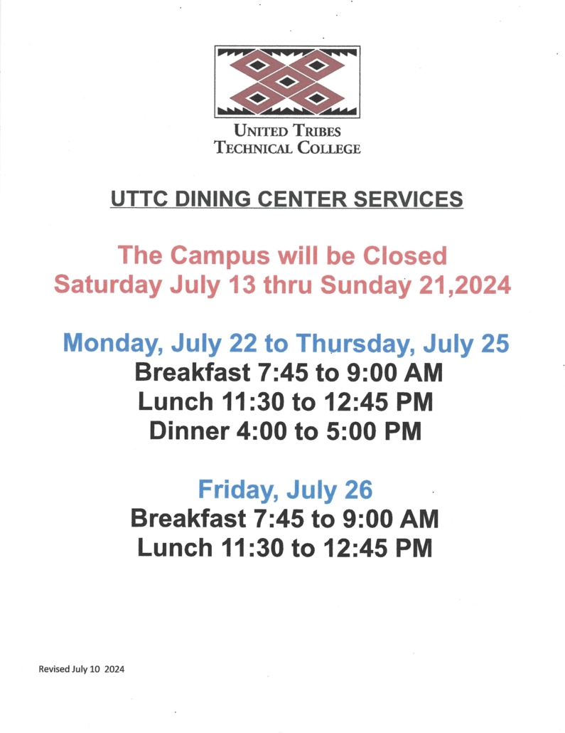UTTC Dining Room - United Tribes Technical College